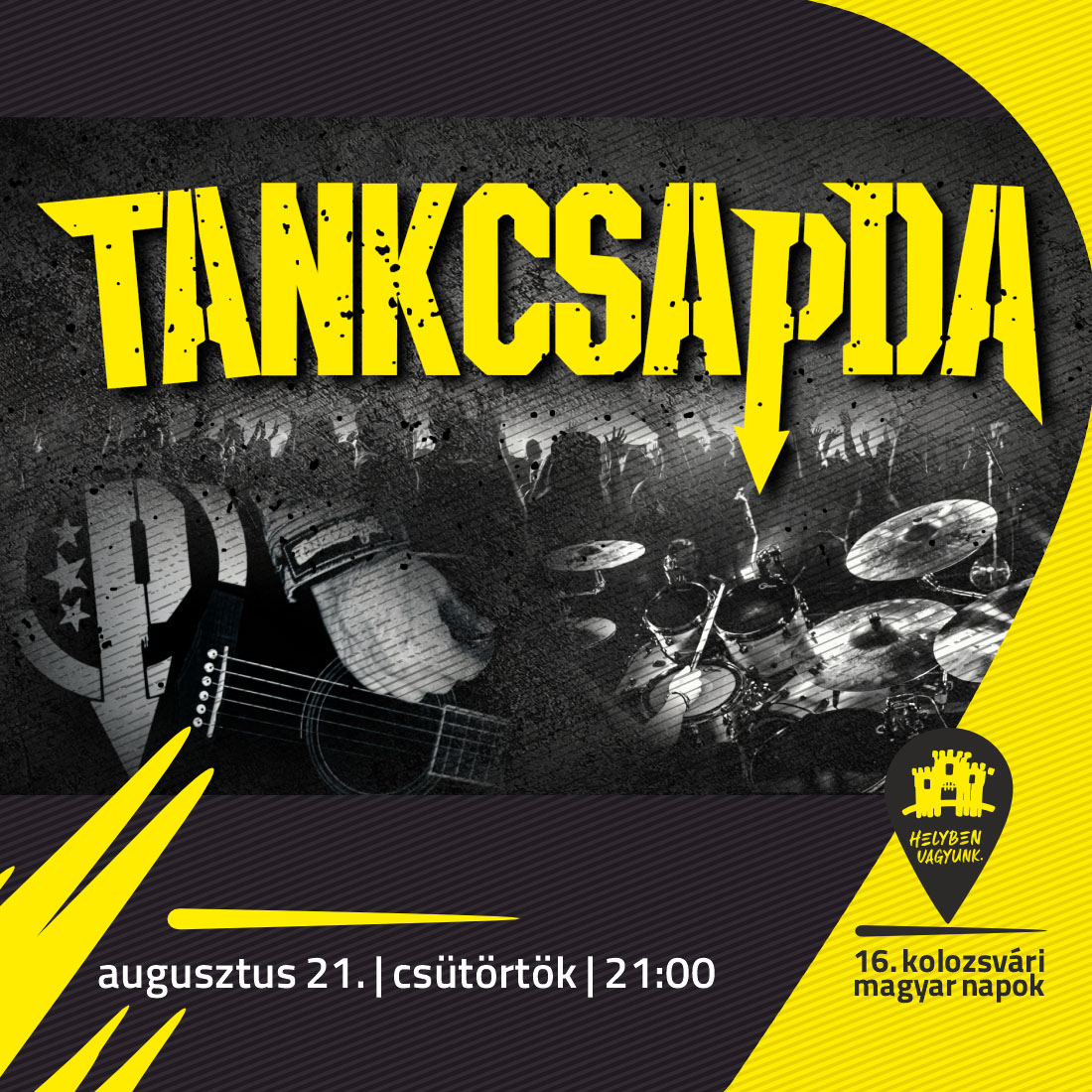 Tankcsapda koncert - Kolozsvári Magyar Napok 2025